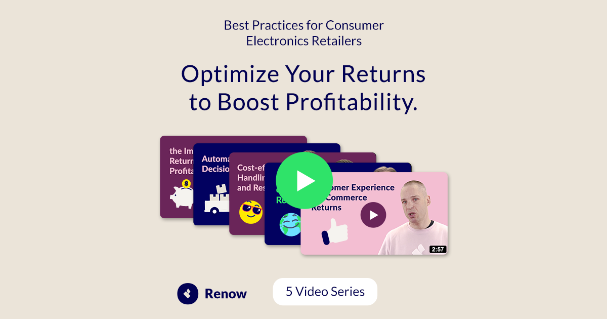 Renow - Best Practices for Consumer Electronics Retailers